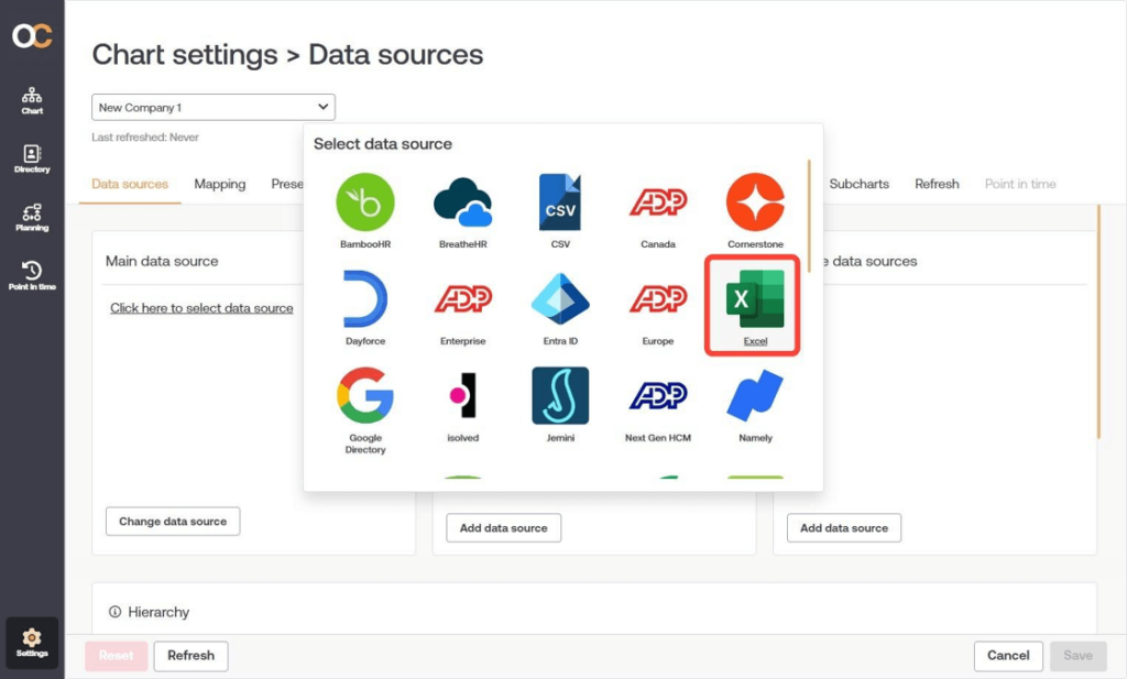 Importing Data from Excel to Create Org Charts | OrgChart